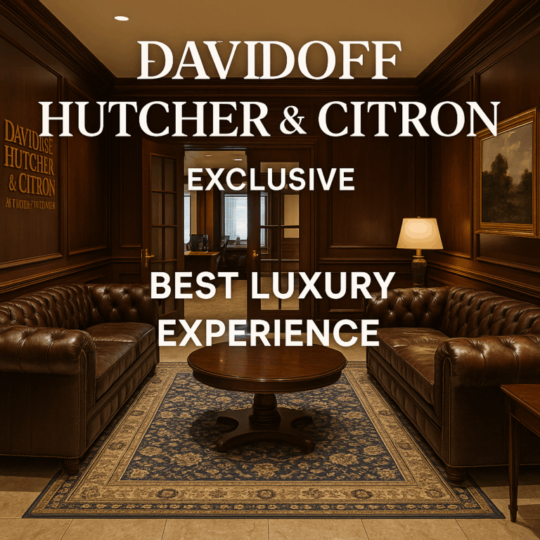 Davidoff Hutcher & Citron Exclusive: Best Luxury Experience – Legal ...